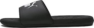 Puma Puma Unisex Adults Cool Cat 2.0 Slide Sandals, Puma Black-Puma White, 44.5 EU