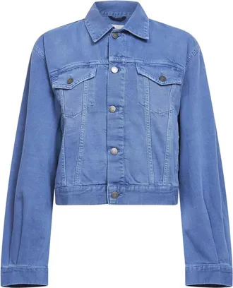 Haikure Femme, Vestes, Bleu, Taille: 36 FR Veste en jean courte