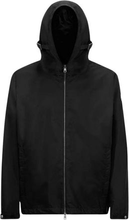 Moncler Homme, Vestes, Noir, Taille: 2XL Veste Zipp&eacute;e &agrave; Capuche