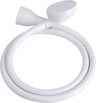 RAGUSO Haustier Duschkopf Handbrause Baby Wasserhahn Push On Badewanne Waschbecken Wasserhahn Spray Waschen Haar Friseur Badezimmer(Single Head)