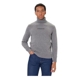 Guess Homme, Pulls, Gris, Taille: 2XL Pull en m&eacute;lange de laine