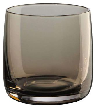 ASA Amber Glas Mundgeblasenes Glas Orange 0,2l, Gr&ouml;&szlig;e: 8cm x 8cm, 53602009, 1 St&uuml;ck (1er Pack)