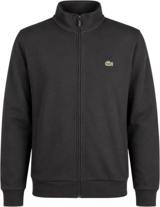 Lacoste Sweatshirt mit Rei&szlig;verschluss aus Fleece - - Sweatshirts & Hoodies - Herren - Schwarzk - XL