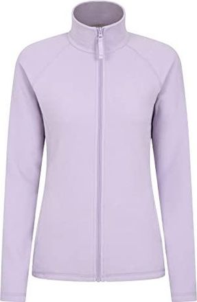 Mountain Warehouse Raso Polaire pour Femme - Pull en Micropolaire pour Femme, Couche Thermique Respirante, Pull-Over Fin, Doux et Chaud - Randonnée, Sport, Hiver Lilas 4