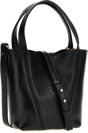 Chlo&eacute; Spin Shoulder Bag - Black