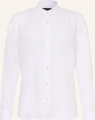 Marc O'Polo Marc Opolo Leinenhemd Regular Fit Mit Stehkragen weiss