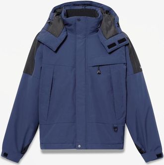 Timberland Wasserdichte Granite State Regenjacke f&uuml;r Herren in Marineblau/Schwarz, Herren, Navyblau, Gr&ouml;&szlig;e