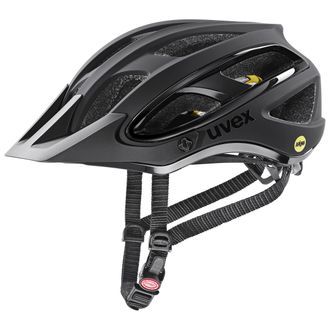 Uvex unbound MIPS - sicherer MTB-Helm für Damen und Herren - MIPS-Sysytem - individuelle Größenanpassung - all black matt - 54-58 cm