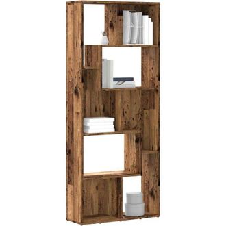 vidaXL Biblioth&egrave;que vieux bois 67x24x161 cm bois ding&eacute;nierie Vidaxl