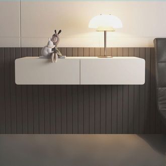 Generic Schminktisch H&auml;ngend,Wandmontage,Wandschrank Mit Zwei Schubladen,Wandkommode for Schlafzimmer,Garderobe H&auml;ngeschrank,Wandschublade,Nachttisch H&auml;ngend(