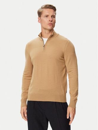 HUGO BOSS Pullover H-Ebenji 50565499 Beige Regular Fit