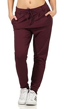 Only Onlpoptrash Easy Colour Pant PNT Noos, Pantalon Femme, Gris (Port Royale), W29/L30 (Taille Fabricant: Medium)