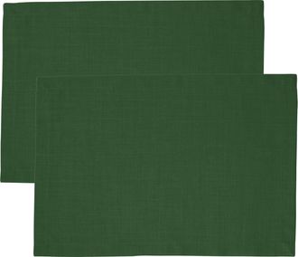 Sander Tischset Loft 2er-Pack fleckabweisend grün Größe 35x50 cm