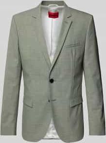 HUGO BOSS Slim Fit 2-Knopf-Sakko mit Reverskragen Modell Arti