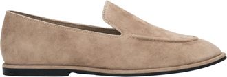 Estro & Luminara Femme, Chaussures, Beige, Taille: 41 EU Mocassins plats beiges pour femmes en v&eacute;ritable velours Estro Er00119020