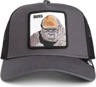 Goorin Brothers Trucker Cap Boss Oil Dunkelgrau, Size:OneSize