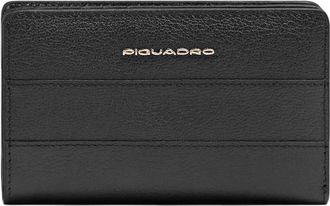 Piquadro Femme, Accessoires, Noir, Taille: ONE Size Patricia Bifold Wallet