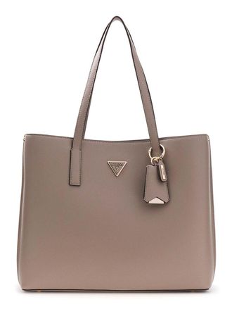 Guess Schultertasche Shopper Meridian II Girlfriend Tote Dark Taupe
