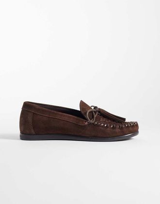 Steve Madden Yaira - Mocassins en daim - Marron