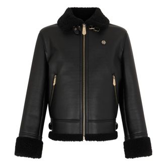 Philipp Plein Bikerjacke - - Jackets - Herren - Schwarzk - XL