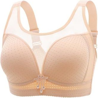 Generic D&eacute;bardeur rembourr&eacute; avec boutonni&egrave;re &agrave; larri&egrave;re, bonnets moulants, bandouli&egrave;re r&eacute;glable, grand soutien-gorge &agrave; armatures, Or rose, 40