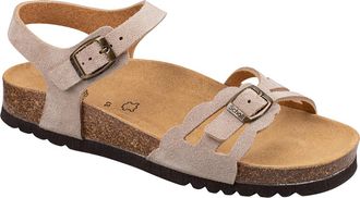 Scholl Damen Martine Sandale, Dark Beige, 36 EU