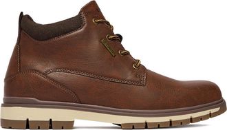 Gino Lanetti Schn&uuml;rschuhe Lanetti CEO-8468-2 MBS Braun