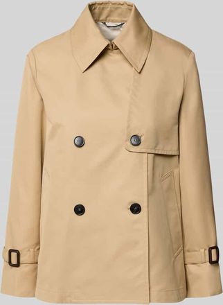 Max Mara Cropped Trenchcoat aus Baumwoll-Mix