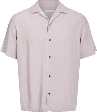 Jack & Jones Jack & Jones Herren Jjejeff Resort Shirt Ss Sn Hemd, Deauville Mauve, S