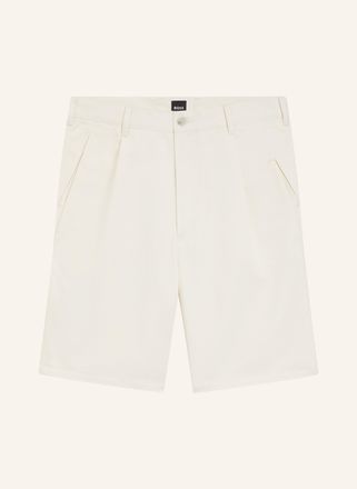 HUGO BOSS Kurze Hose C-Kai-Dpl-Shorts-L Relaxed Fit beige