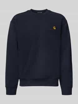 Carhartt Work in Progress Regular Fit Sweatshirt mit Logo-Stitching