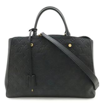 Louis Vuitton Pre-owned Monogram Empreinte Tote - - Pre-owned - Damen - Schwarzk - ONE SIZE