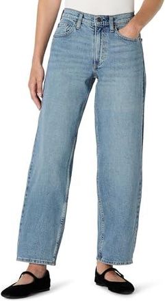 Amazon Essentials Jean Jambes Ballons, Taille Haute Femme, Authentique Moyen D&eacute;lav&eacute;, 40-42