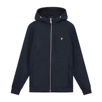Lyle & Scott Softshell Kapuzenjacke - - Sweatshirts & Hoodies - Herren - Blau - XL
