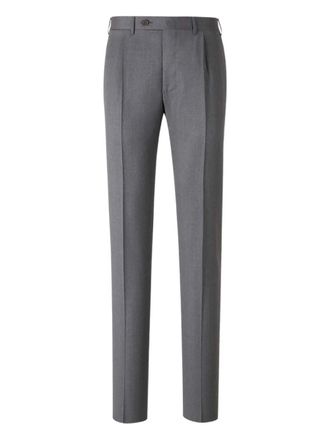 Canali Hose mit G&uuml;rtelschlaufen - Grau
