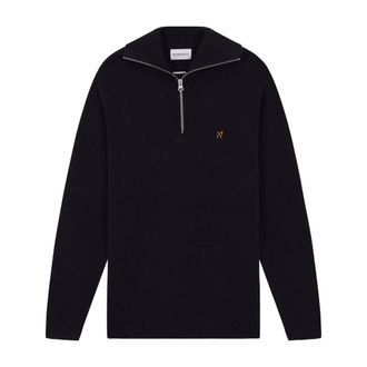 Nowadays Sky Captain V-neck Strickware - - Knitwear - Herren - Blau - 2XL
