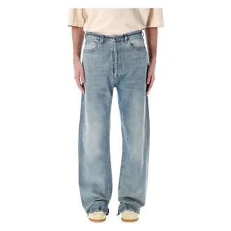 Maison Margiela Homme, Jeans, Bleu, Taille: W32 Jean avec Ceinture Ajustable
