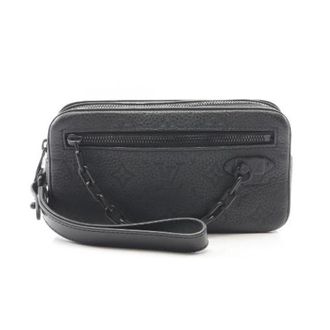 Louis Vuitton Pre-owned Pochette Volga Monogram Taurillon Clutch Bag - - Pre-owned - Herren - Schwarzk - ONE SIZE