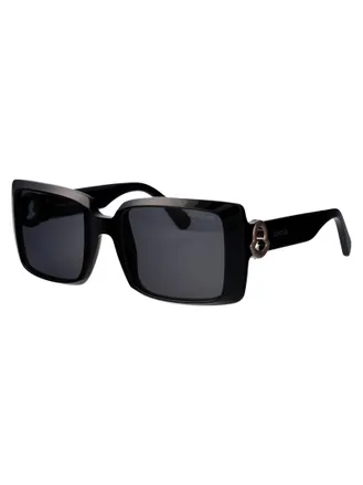 Moncler Womens Sunglasses Ml0244 Glossy Black Acetate
