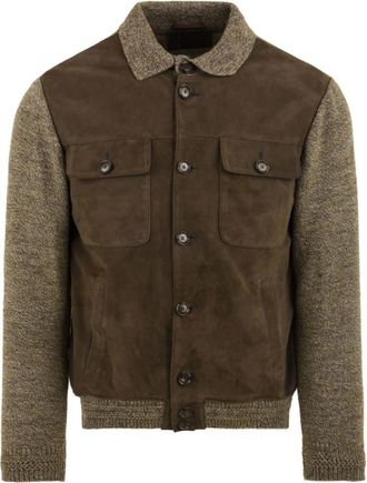 The Jack Leathers Herren, Jacken, Braun, LGr&ouml;&szlig;e