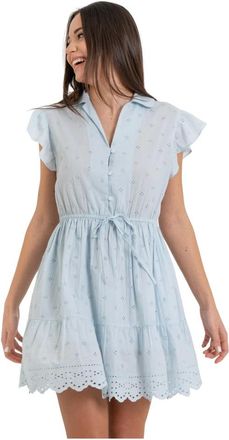 Kocca Femme, Robes, Bleu, Taille: 40 FR Robe Chemise