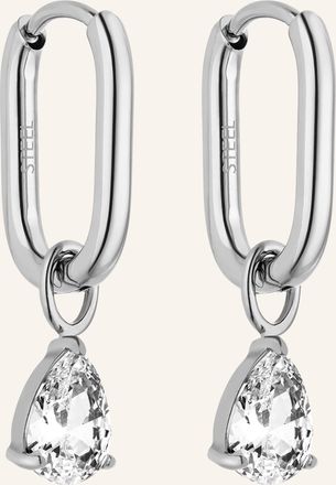 s.Oliver S.Oliver Creolen Aus Edelstahl silber