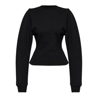 Balenciaga Langarm-T-Shirt - - Tops - Damen - Schwarzk - S