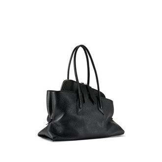 The Attico Sac &agrave; main textur&eacute; en cuir de veau