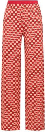 Maliparmi Maliparmi, Femme, Pantalons, Rouge, Taille: 34 FR Pantalon &Eacute;clat Diamant