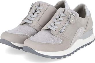 Waldl&auml;ufer H64007-409/544 Chaussures &agrave; lacets pour femme en cuir et textile Gris Taille 36, gris, 39.5 EU