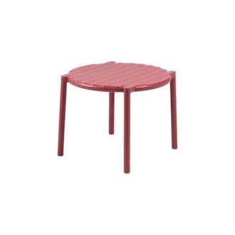 NARDI Table basse Doga - Rouge - Résine de fibre de verre - Designer Raffaello Galiotto