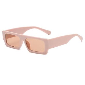 Generic Lunettes De Soleil Carr&eacute;es &Agrave; Petite Monture For Hommes Et Femmes, Id&eacute;ales For Les Vacances Ou D&eacute;placements, D&eacute;coratives(Pink)
