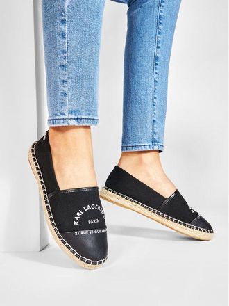 Karl Lagerfeld Espadrilles KL80108 Schwarz