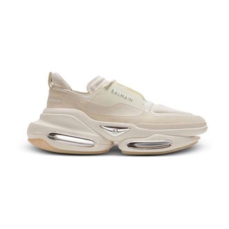 Balmain Homme, Chaussures, Blanc, Taille: 41 EU B-Bold Baskets Basses